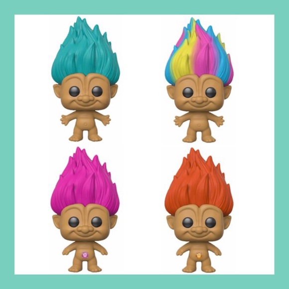 Funko | Other | Newtrolls Good Luck Trolls Collectors Set | Poshmark